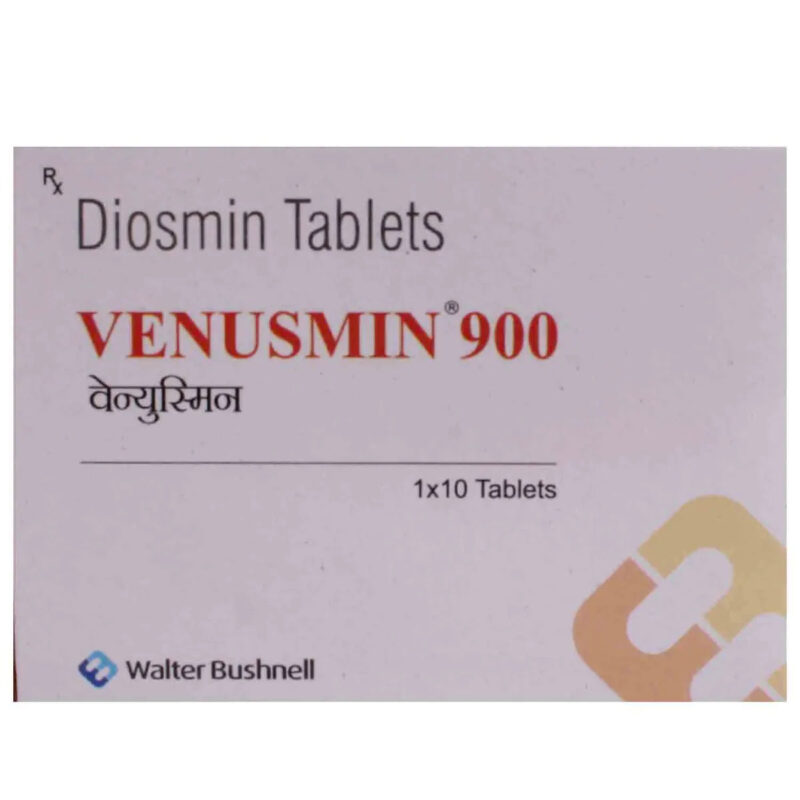 Venusmin 0.9 Gm Tablet (Diosmin 900 Mg) | Advanced Vein & Hemorrhoid ...